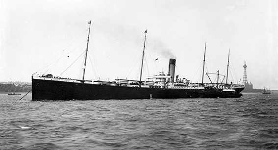 Afric handed over to White Star, 2nd February 1899