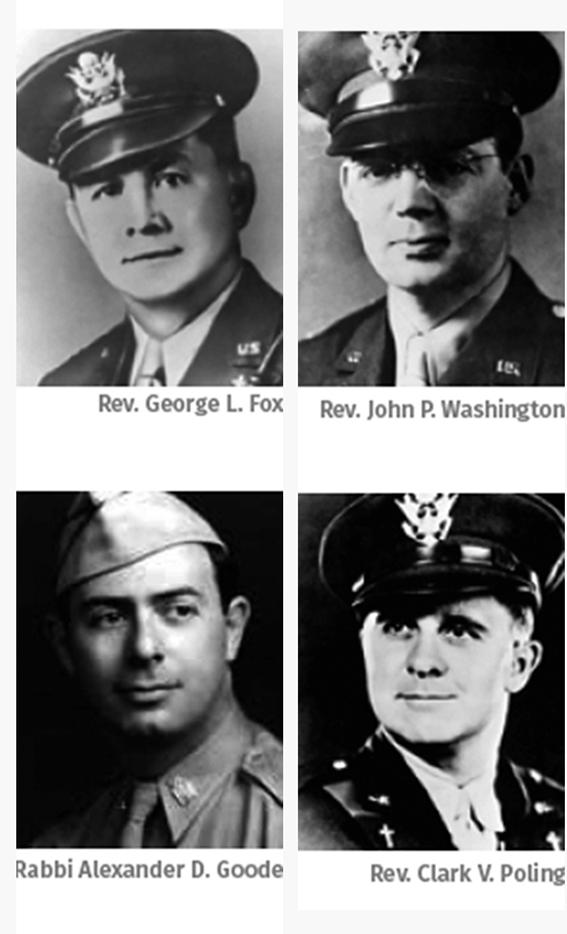 3rd February 1943 – The Four Chaplains – marpubs